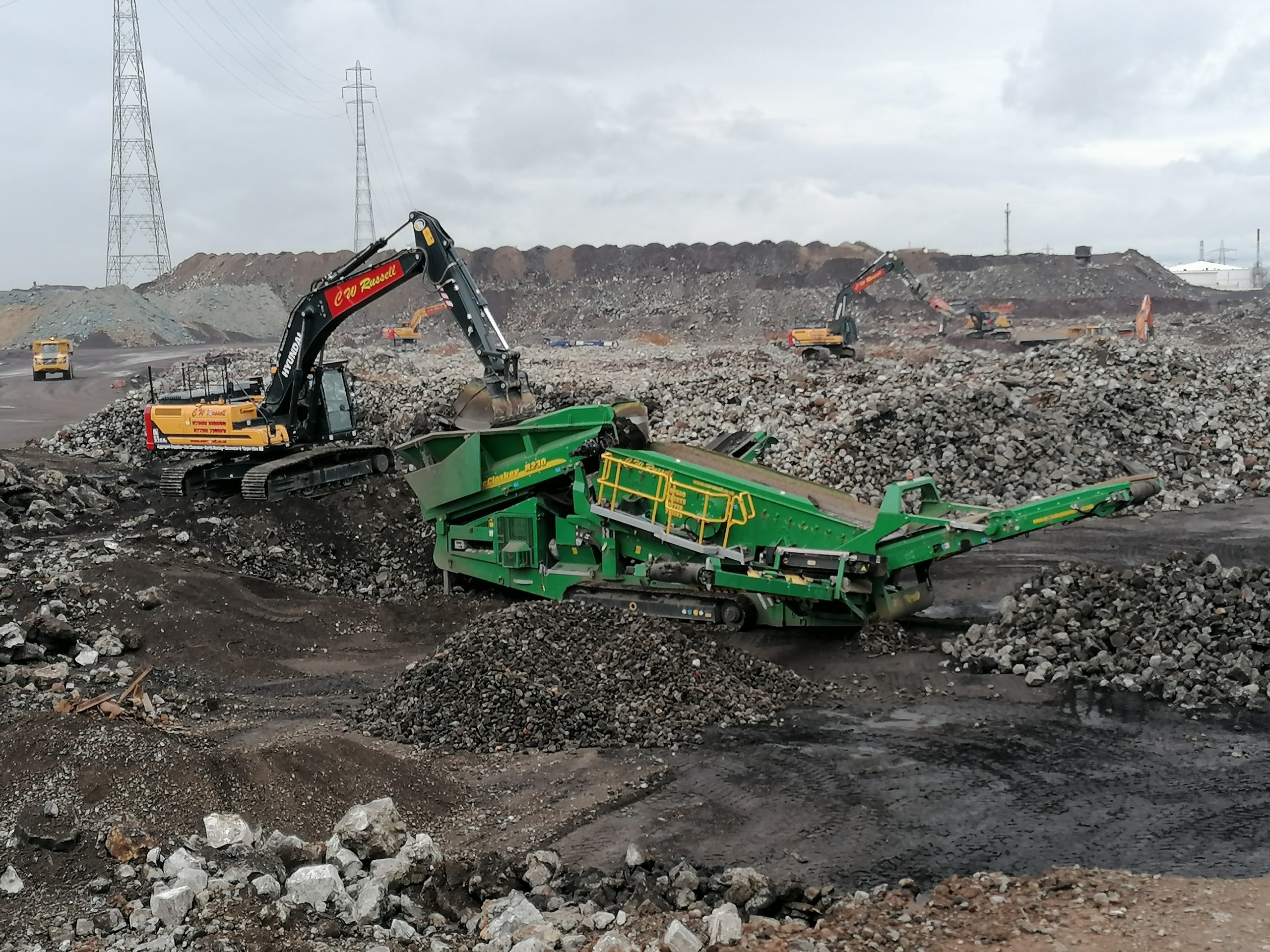 Plant Hire – CW Russell Haulage